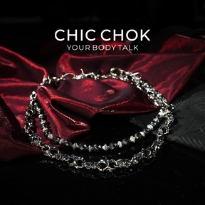 [Rebellious Baroque] Alien Pearl Double-Layer Trouser Chain